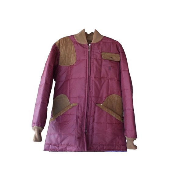 Bob Allen | Jackets & Coats | Vintage Mens Bob Allen Burgundy Puffer ...